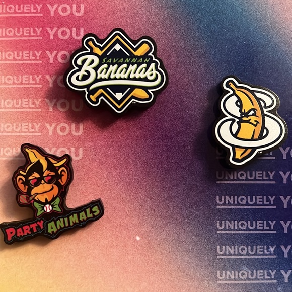 CROCS | Accessories | Rare Savannah Bananas Crocs Jibbitz Charms Party ...